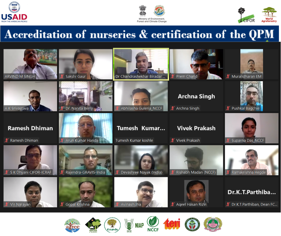 NCCF jointly with CIFOR-ICRAF organizes brainstorming session on the ...